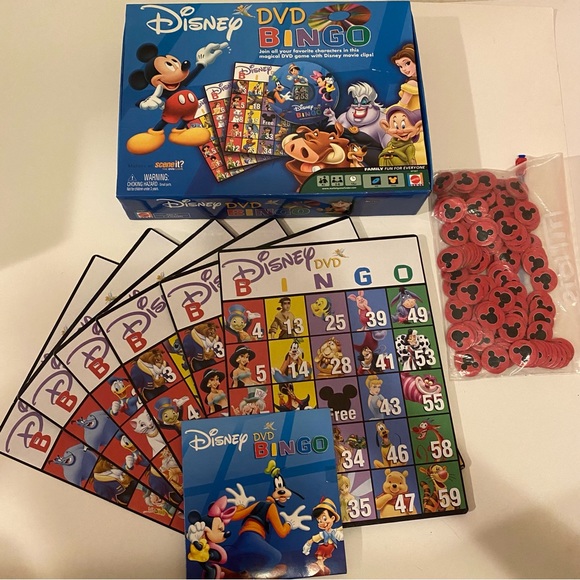 Disney | Toys | Disney Dvd Bingo | Poshmark